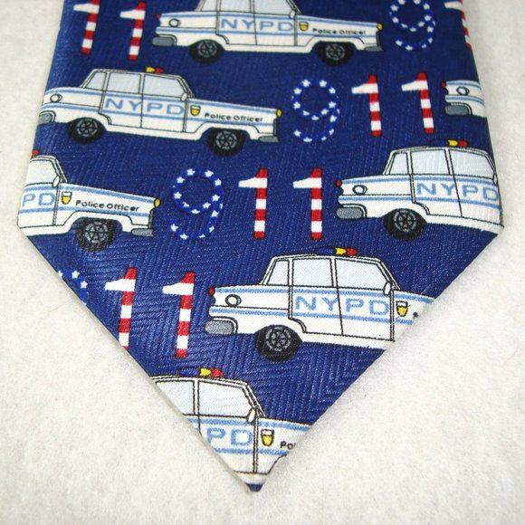 Umo Lorenzo | Accessories | 91 Nypd Tie By Umo Lorenzo Italy | Poshmark